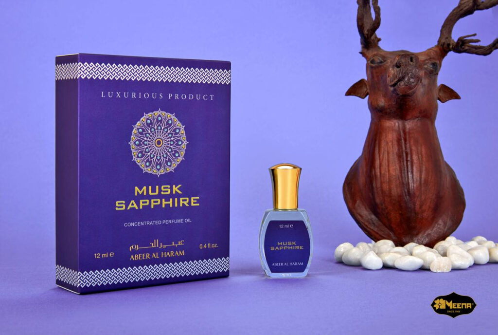 Abeer Al Haram Musk Sapphire Alcohol Free Attar Perfume Luxurious ...